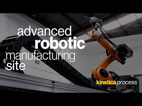 KUKA - Advanced robotic manufacturing site - kinetica