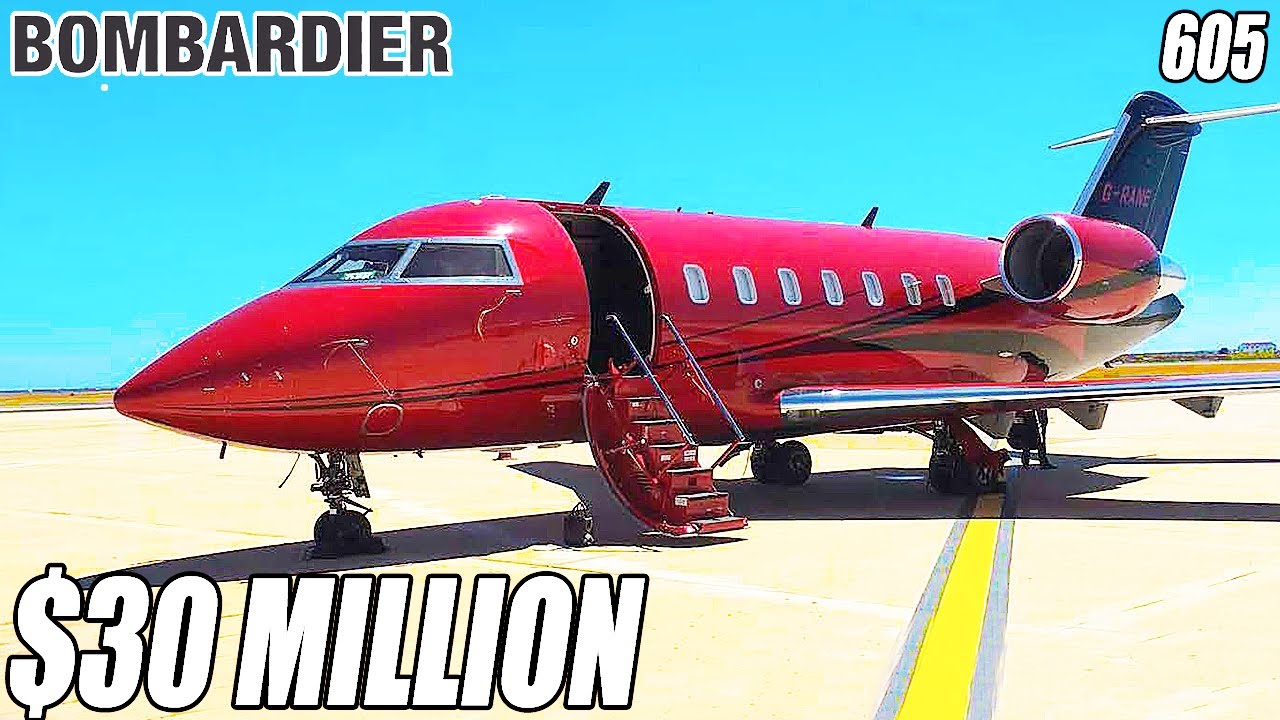 Inside The $30 Million Bombardier Challenger 605