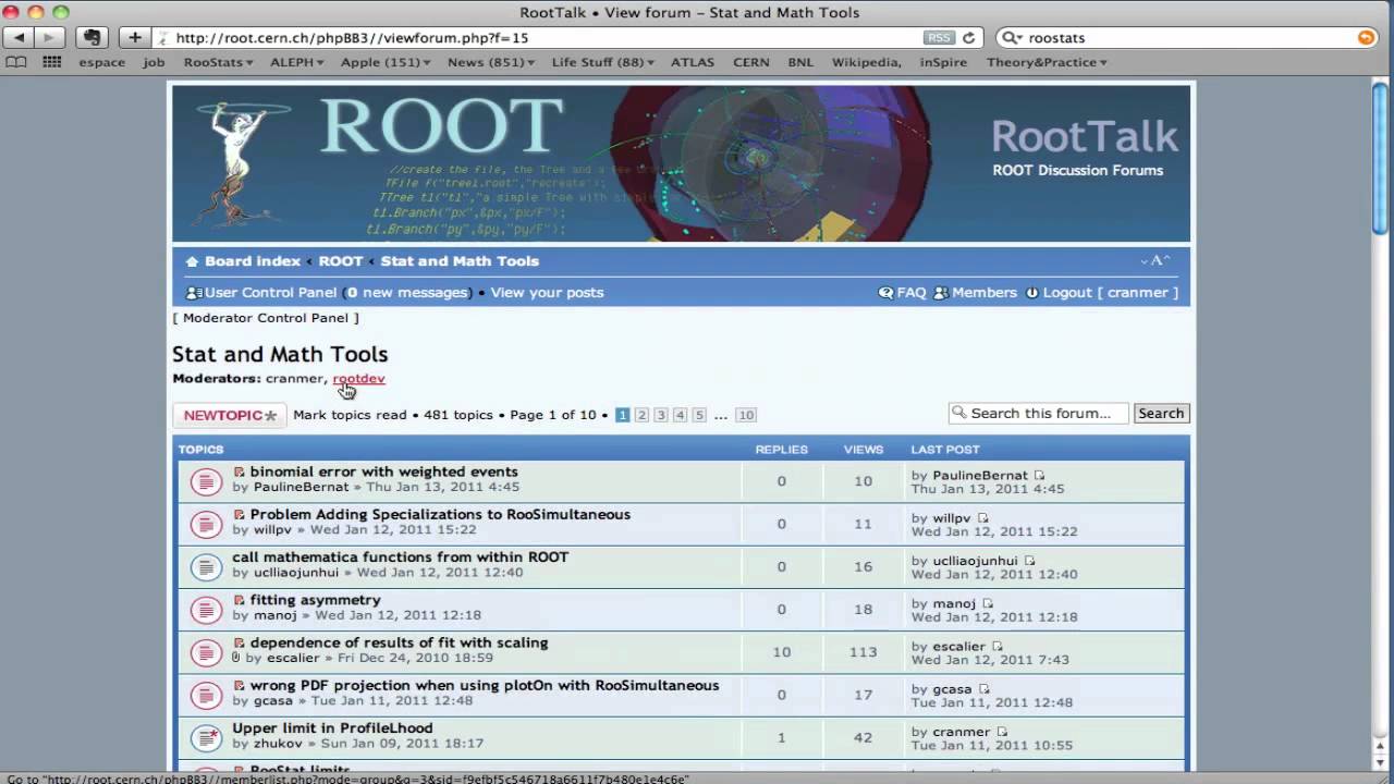 RooStats Resources
