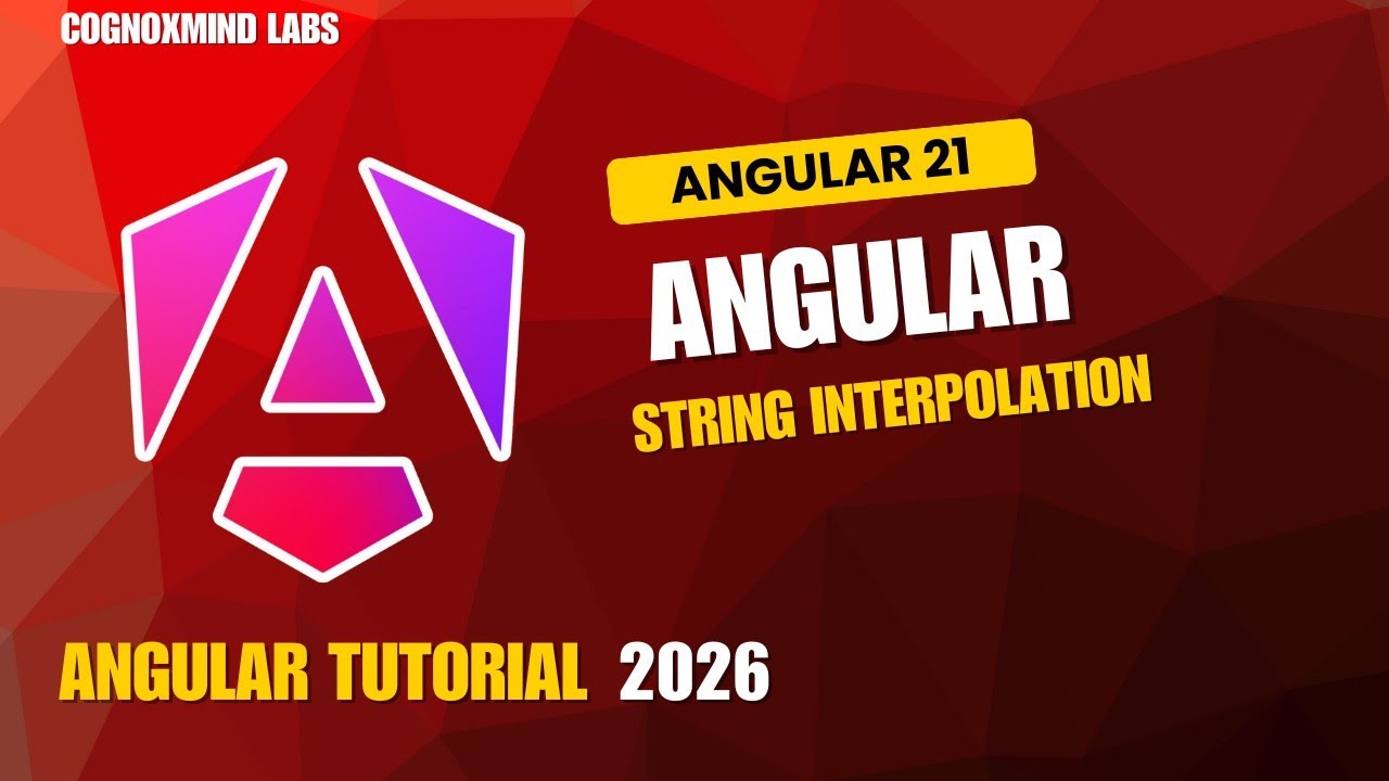 String Interpolation in Angular Explained | Angular Tutorial