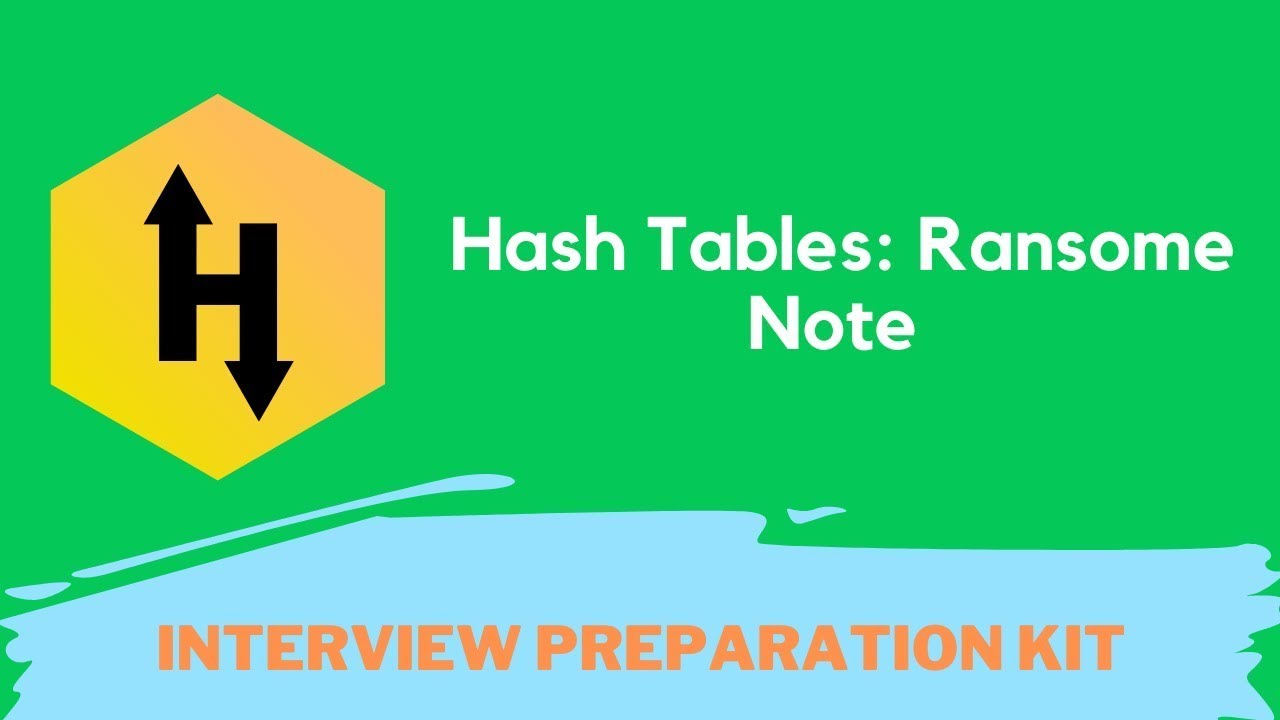 HackerRank Hash Tables: Ransom Notes problem solution in Python | Interview Preparation Kit