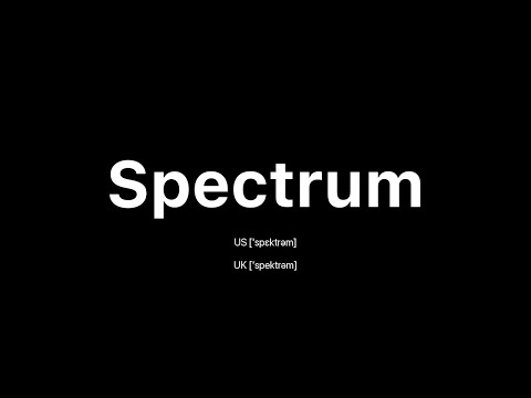 How to Pronounce Spectrum: ๐บ๐ธ American English vs. ๐ฌ๐ง British English