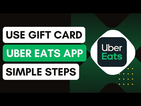 How To Use Uber Eats Gift Cards !