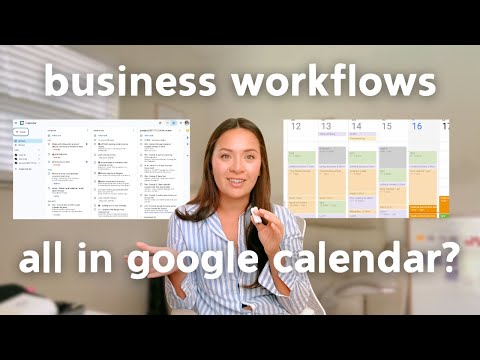 Google Calendar for Freelancers | Content Plan, Quarterly Goals, Braindump