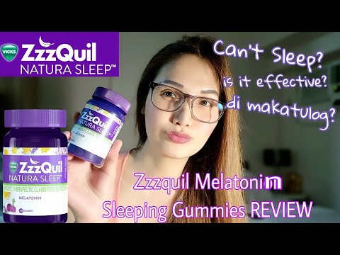 ZZZQUIL MELATONIN GUMMIES REVIEW VICKS ZZZQUIL SLEEPING AID