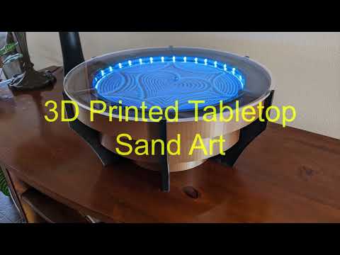 Kinetic Sand Art Tabletop Enclosure by wolfspaw - Thingiverse