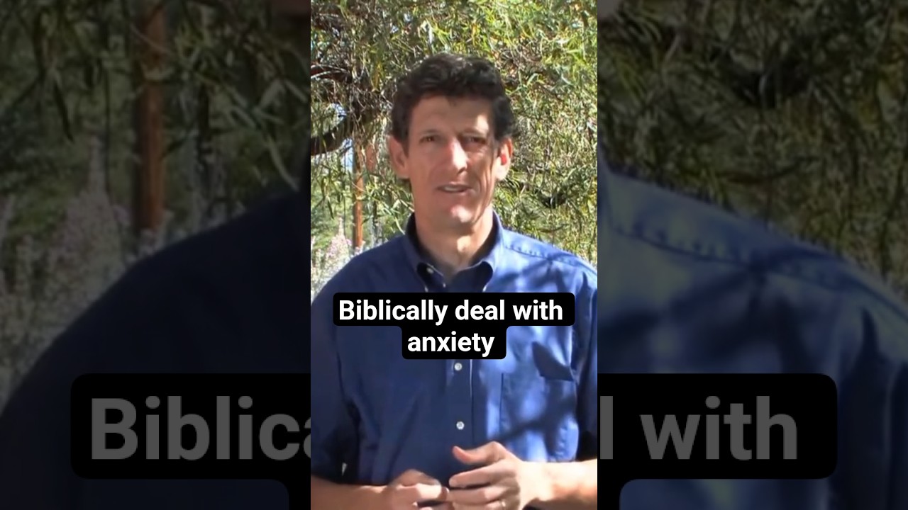 How to Biblically deal with anxiety | Cliffe Knechtle