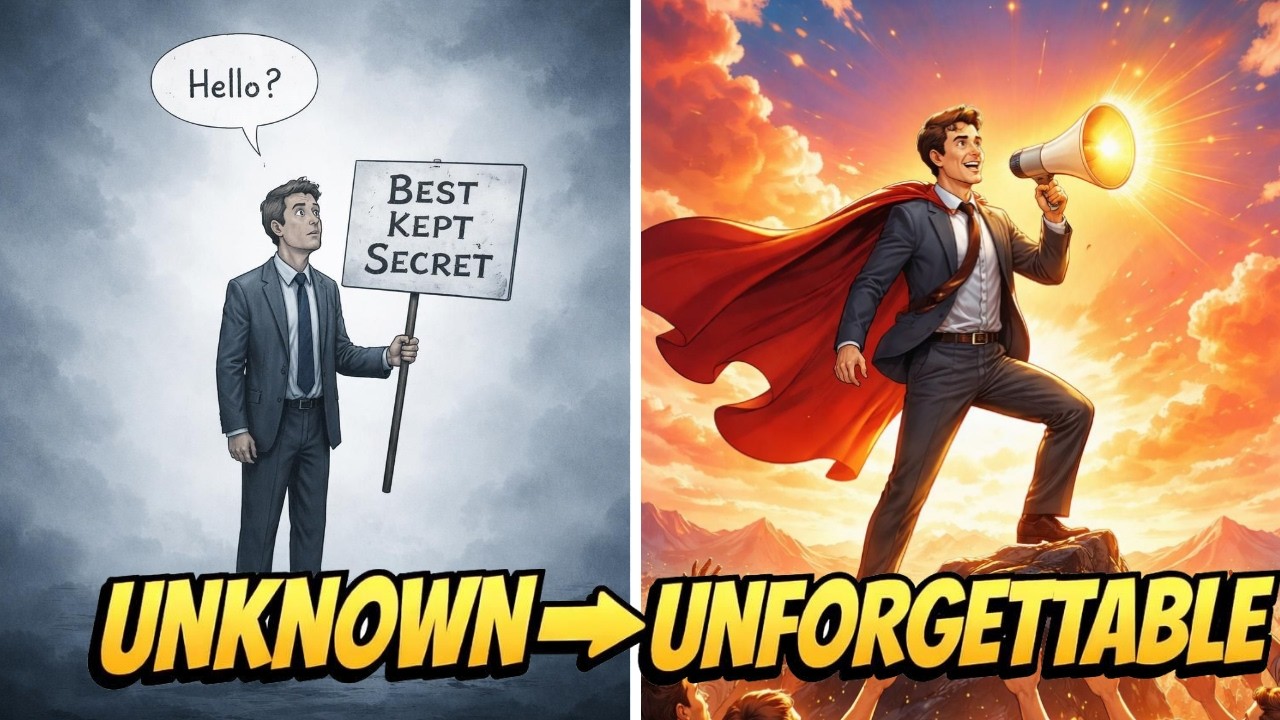 Brand Story Masterclass: From Unknown to Unforgettable
