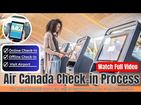 How to check flight status on Air Canada | Air Canada Check-in Process | Flights Assistance