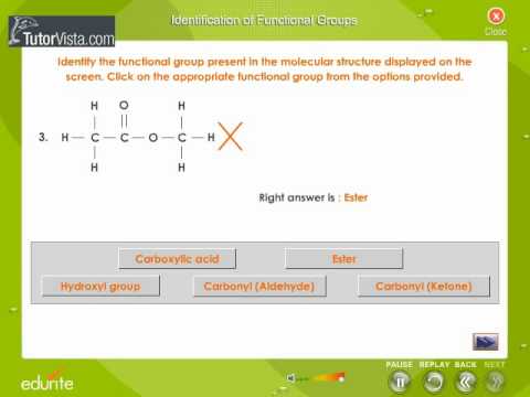 Identification Of Functional Groups