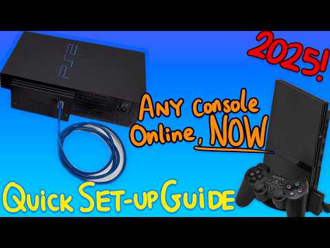 How To Get your PS2 Console Gaming Online in 2025 | Quick and Complete Set-Up Guide
