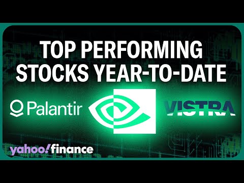 Vistra, Nvidia, Palantir top S&P performers this year