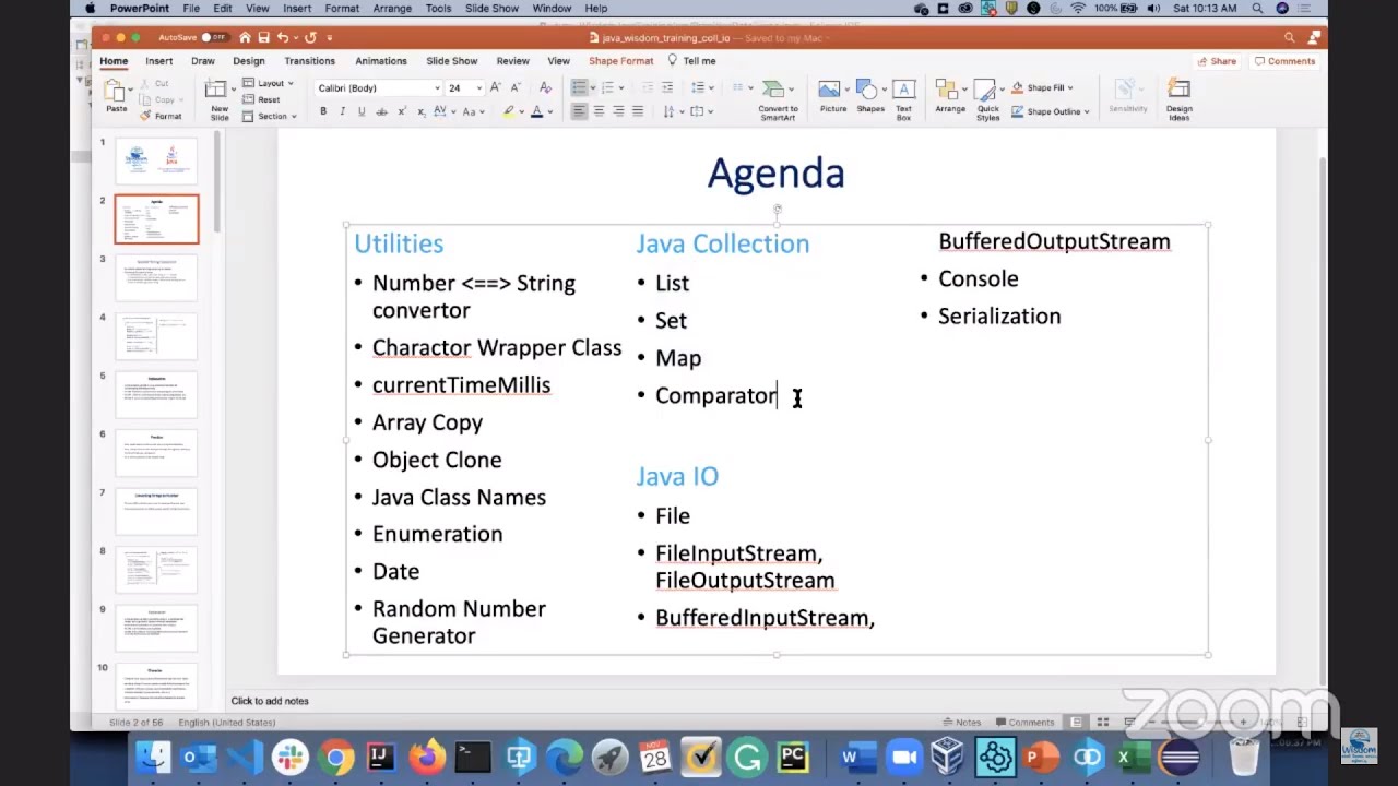 Day:10 JAVA Training Program