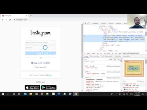 Selenium data extraction of Instagram followers using Python