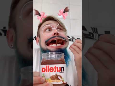 COMENDO NUTELLA ESCONDIDO - PAI TAMBÉM JOGA e VLOGA #Shorts