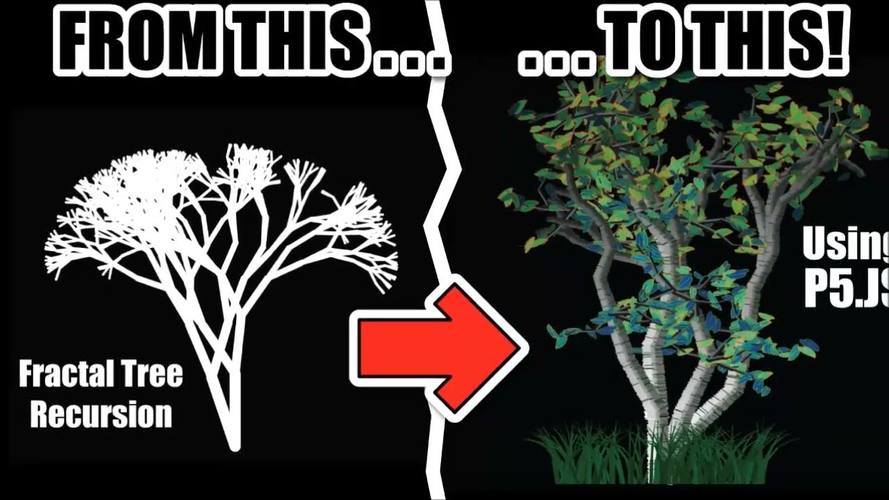 Pro-Tips for Better Recursive Trees in p5.js