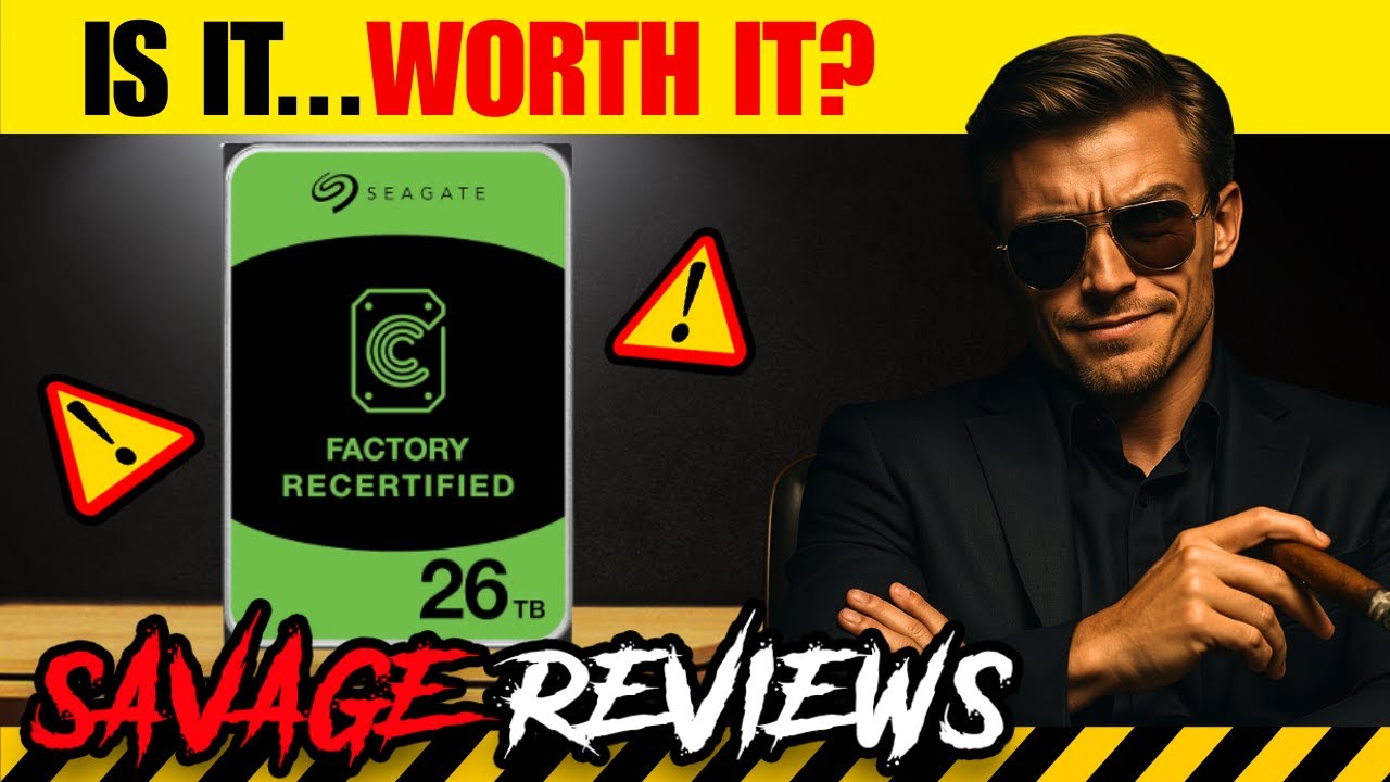 Seagate Exos 26TB Recertified Review: What They Don't Tell You (2026)