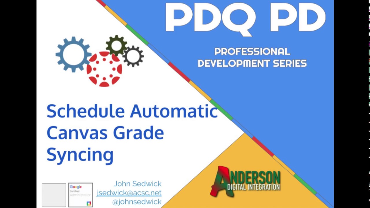 Setting Up Canvas Auto Grade Sync