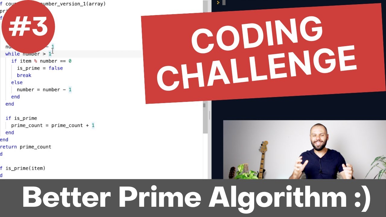 Day 3 of 30 - Ruby Coding Challenge - Better Prime Number Algorithm :)