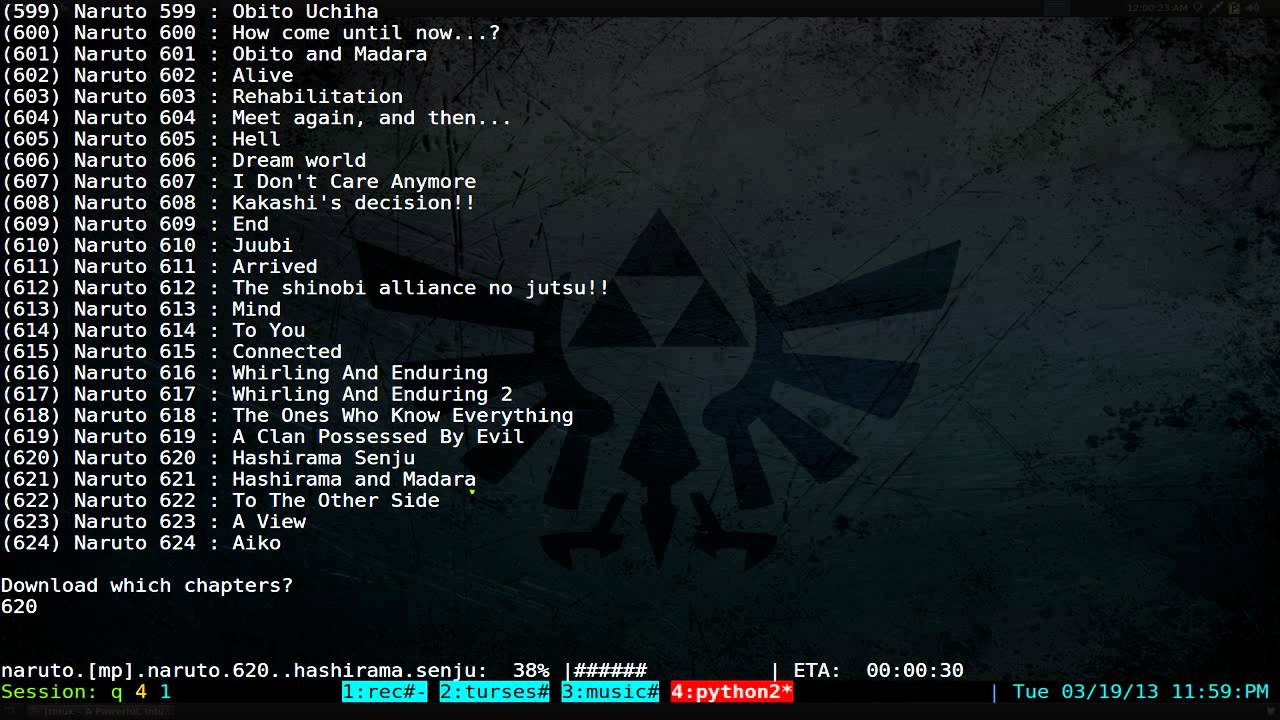 Manga Downloader - Linux CLI