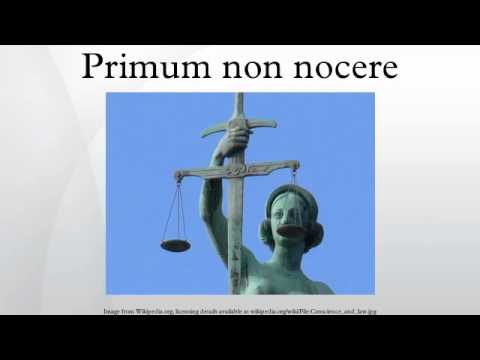 Primum non nocere