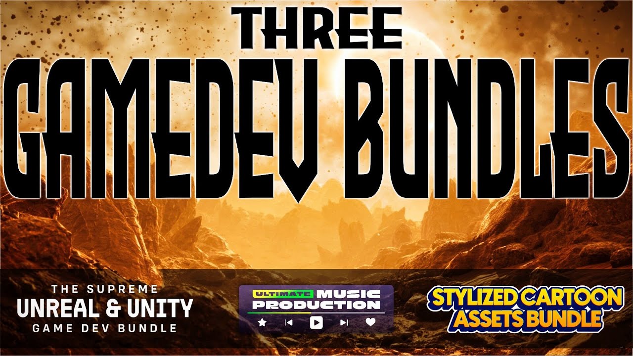 3(?!?!) HUGE Game Development Humble Bundles
