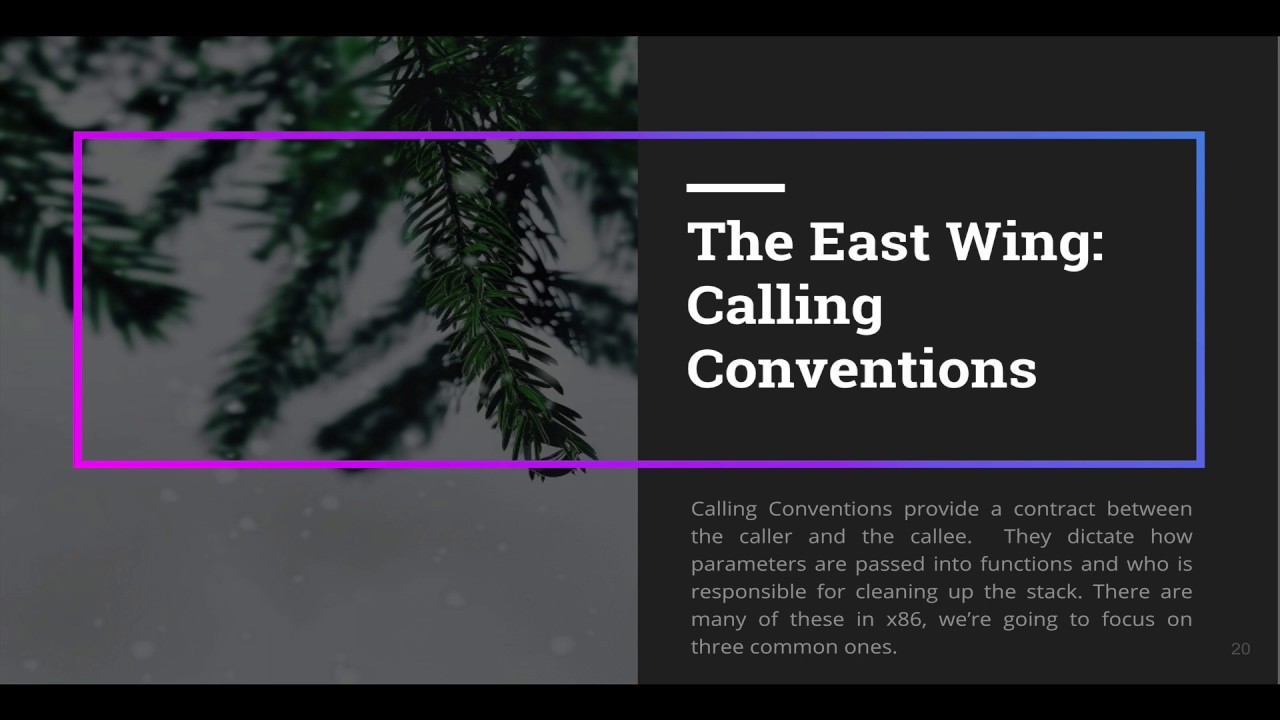 Binary Reverse Engineering: Calling Conventions (6/8)