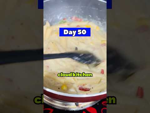 #day50 #shorts #trending #food #cloudkitchen #foodie #fooddelivery #pizza #shortsfeed #recipe