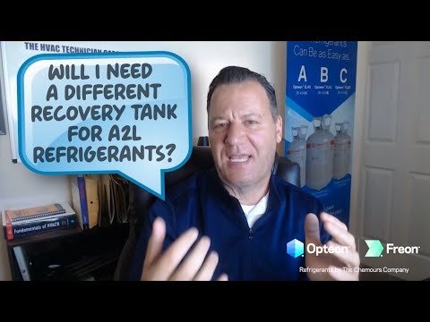 Chill Zone Minute - Will I need a different recovery tank for A2L refrigerants? [S1 E10 ]
