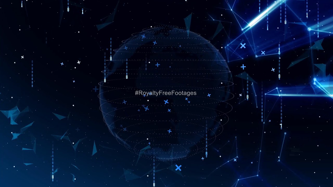 Hi tech background effects animation | technology stock footage | futuristic background video loop