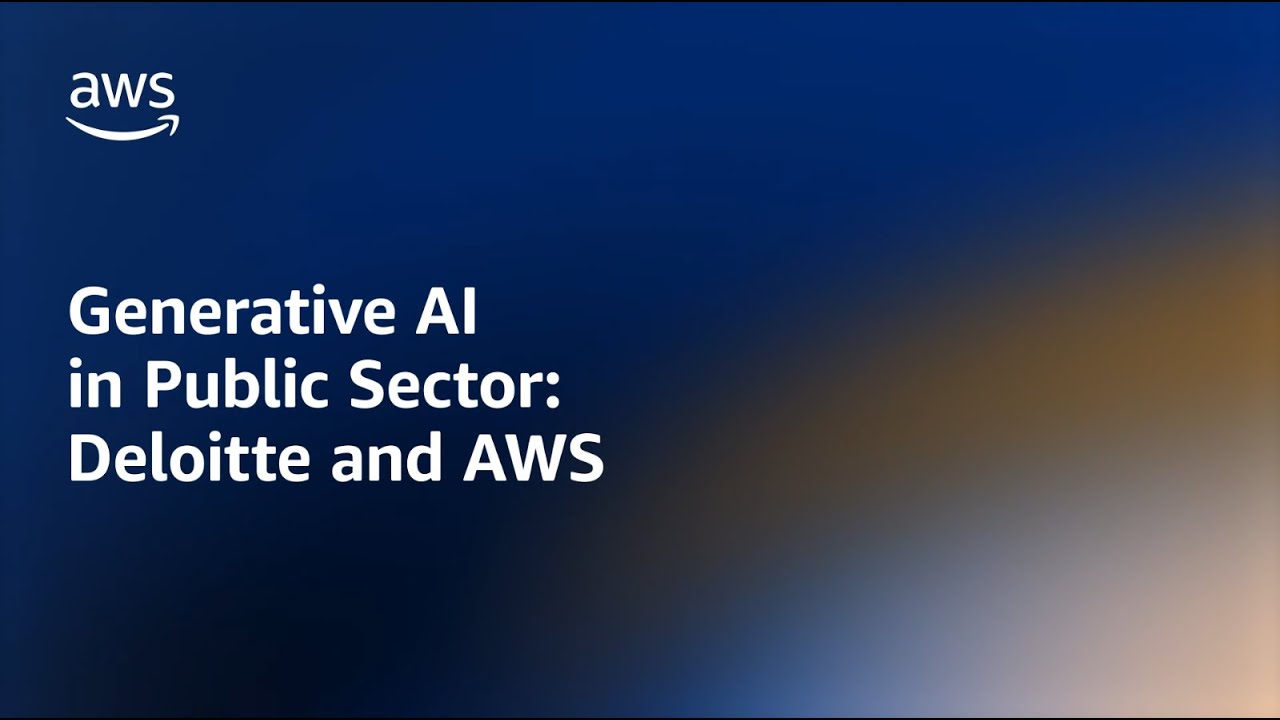 What are the big bets for Generative AI in the Public Sector?