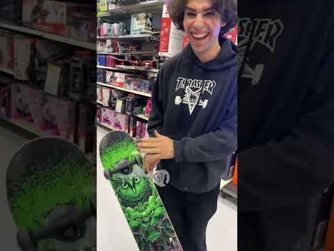 NEVER buy a skateboard from Walmart ๐น๐ซ๐ฅต #shorts #skateboarding #skateboard #skate