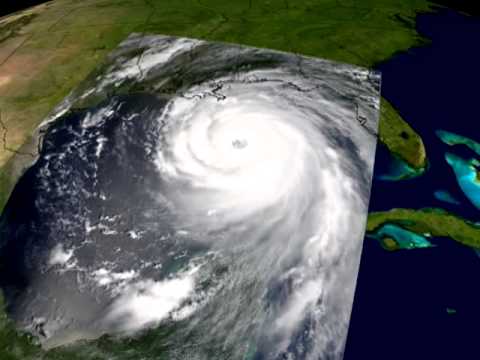 Hurricane Katrina's Path.