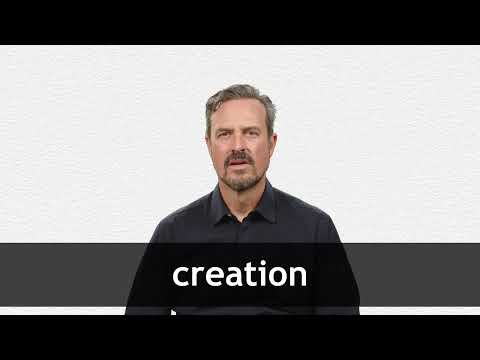 How to pronounce CREATION in American English