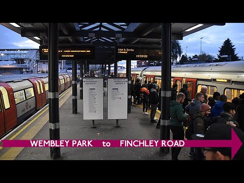 Wembley Park to Finchley Road walk – The Underground Map