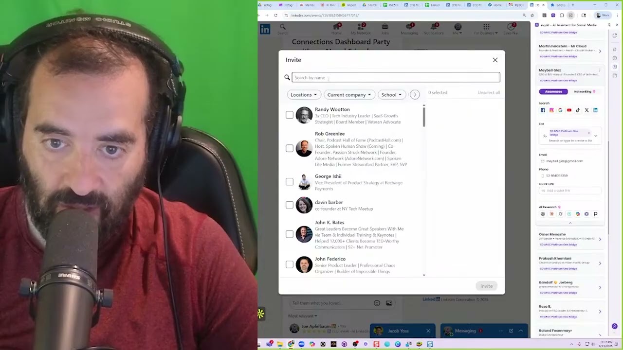 How to Invite 1,000 People to a LinkedIn Event (Fast AI Strategy)