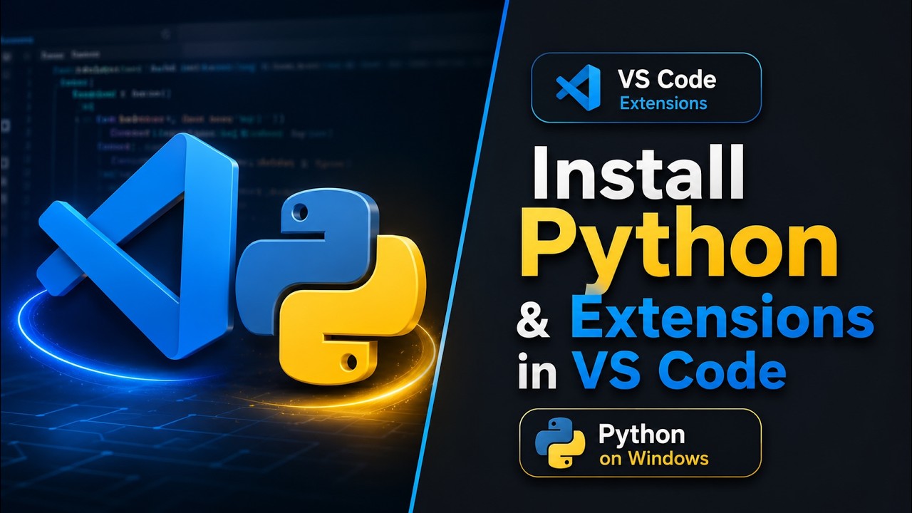 How to Install Python & Setup VS Code on Windows (Install Packages & Extensions)