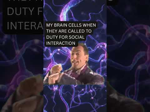 My brain cells when the time for social interaction is called for #meme #adhd #adhdmeme #anxiety