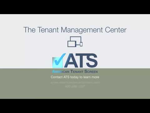 ATS's Tenant Management Center