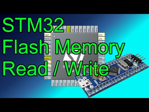 Flash Memory Read and Write 🟣 STM32 Programming with STM32F103C8T6 Blue Pill C++ in STM32 Cube IDE