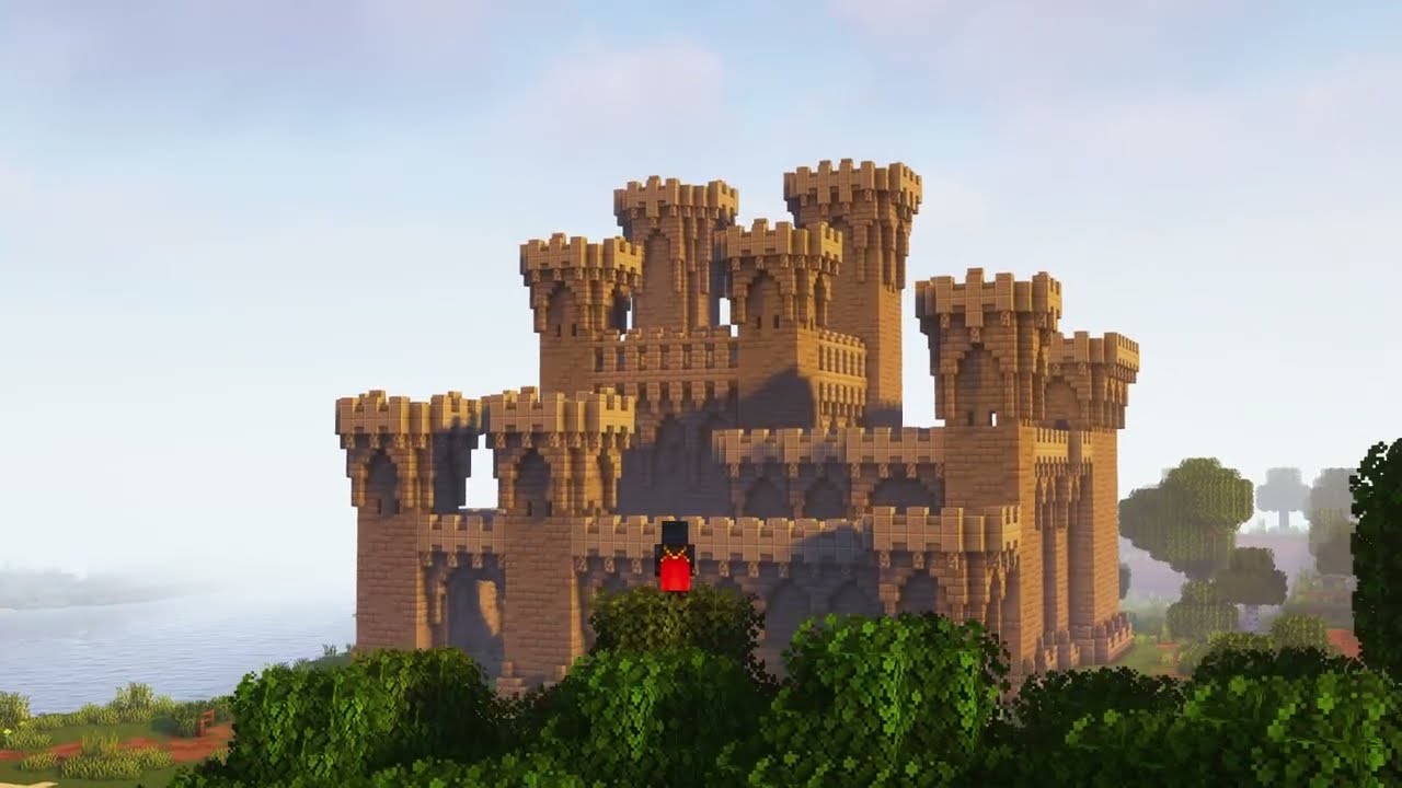 How to Build Medieval Castle in Minecraft | Tutorial - Minecraft Builders