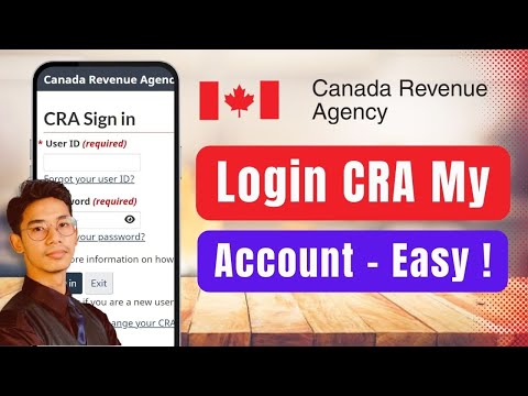How to Login CRA My Account !