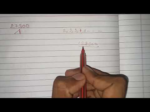 factor tree of 27300 | prime factor tree |