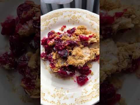 How to Make Sheet-Pan Cranberry Crisp