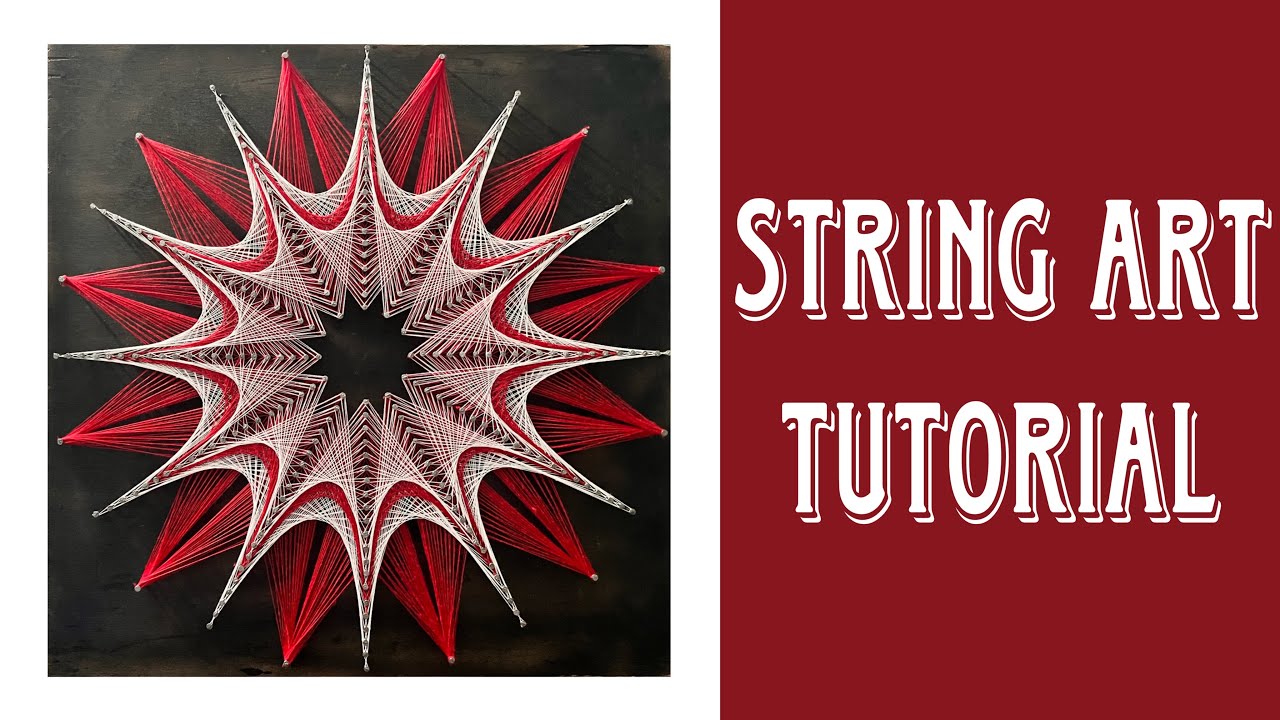 String art tutorial... pattern string art
