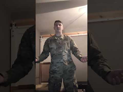 Military and professional bearing public speaking BLC