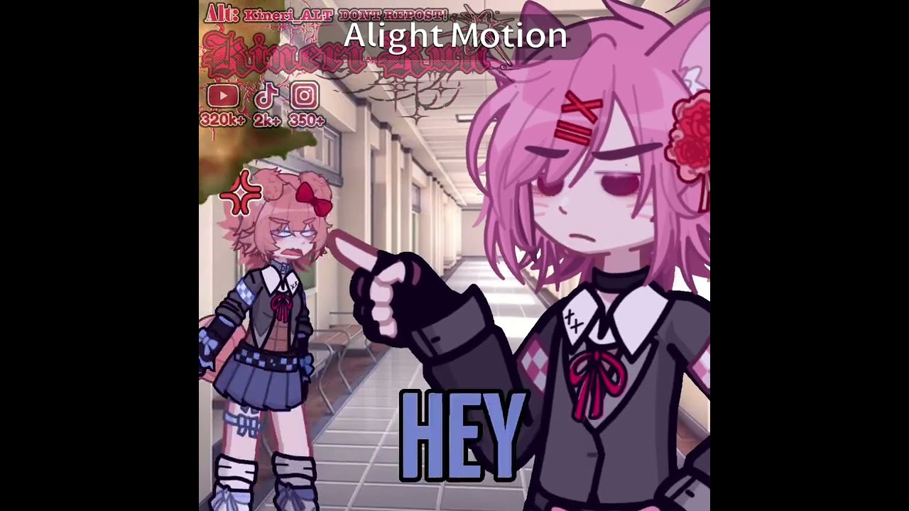 Daily video of my DDLC AU | doki doki literature club Gacha life 2 shitpost