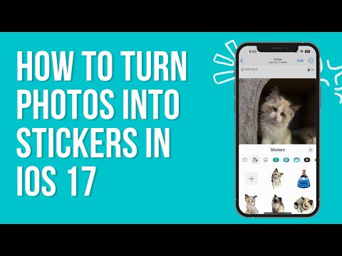 How to Turn Photos into Stickers in iOS 17