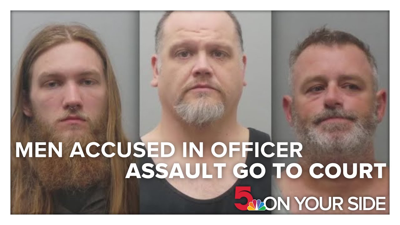 Bond reductions denied for construction workers charged with assaulting Black off-duty officer