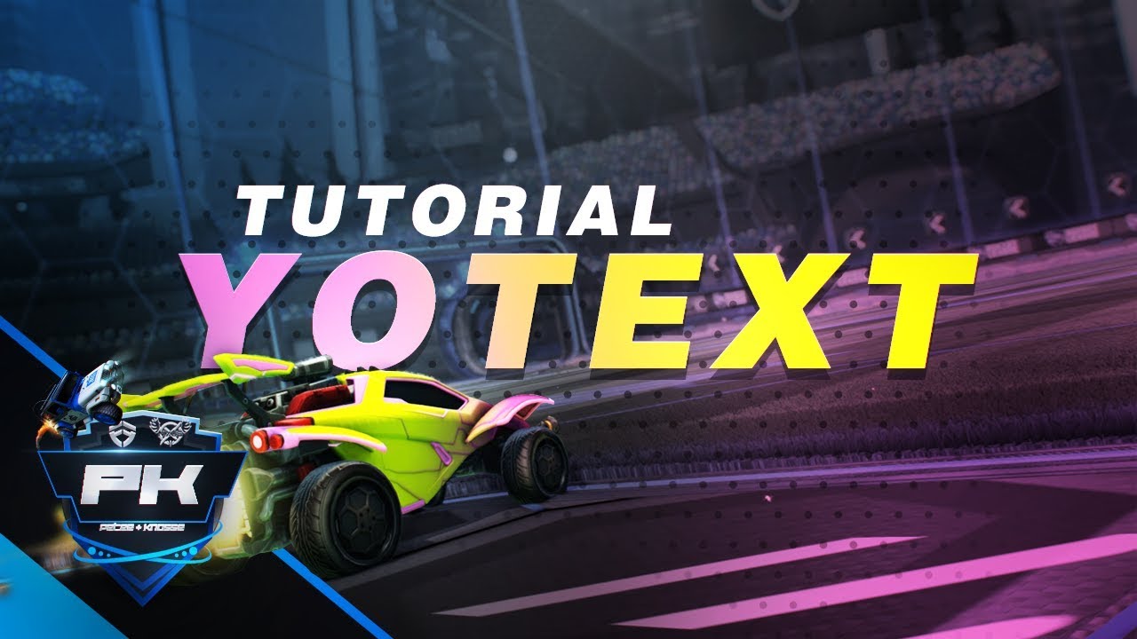 How to create Thumbnails like Pulse MK | Clean & Simple Rocket League Thumbnail Photoshop Tutorial